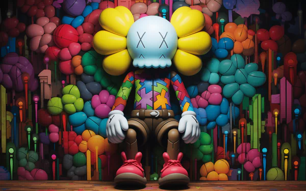 KAWS Art HD Desktop Wallpaper by patrika