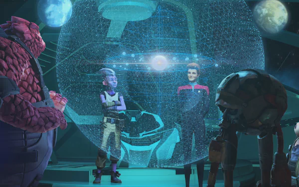 Star Trek: Prodigy Inspired HD Cosmic Wallpaper