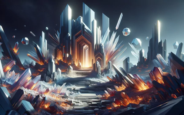 [130+] Crystal Wallpapers