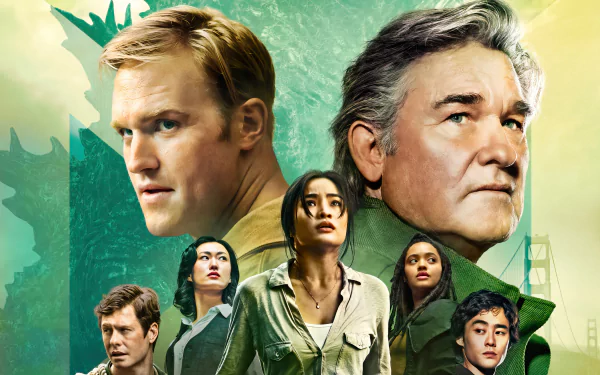 Monarch Legacy Monsters HD Wallpaper – Beast in the Storm by TextlessPoster