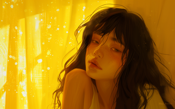 Sad Lofi Girl - Desktop Wallpapers, Phone Wallpaper, PFP, Gifs, and More!