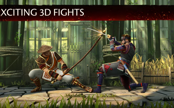 Shadow Fight 3 HD Wallpaper - Epic Game Combat Scene