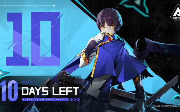 BlazBlue Entropy Effect HD Wallpaper - Gaming Countdown Art