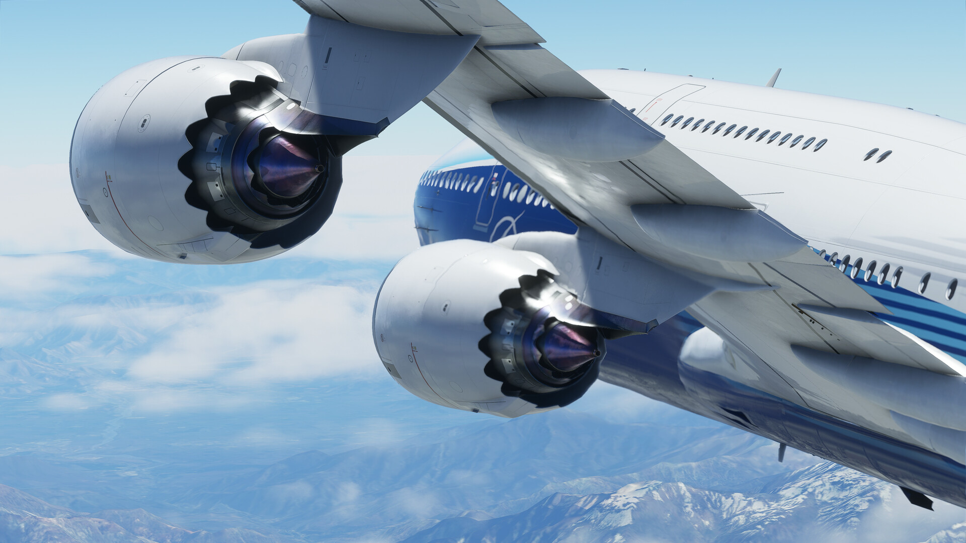 Microsoft Flight Simulator HD Wallpaper - Majestic Aircraft in Flight