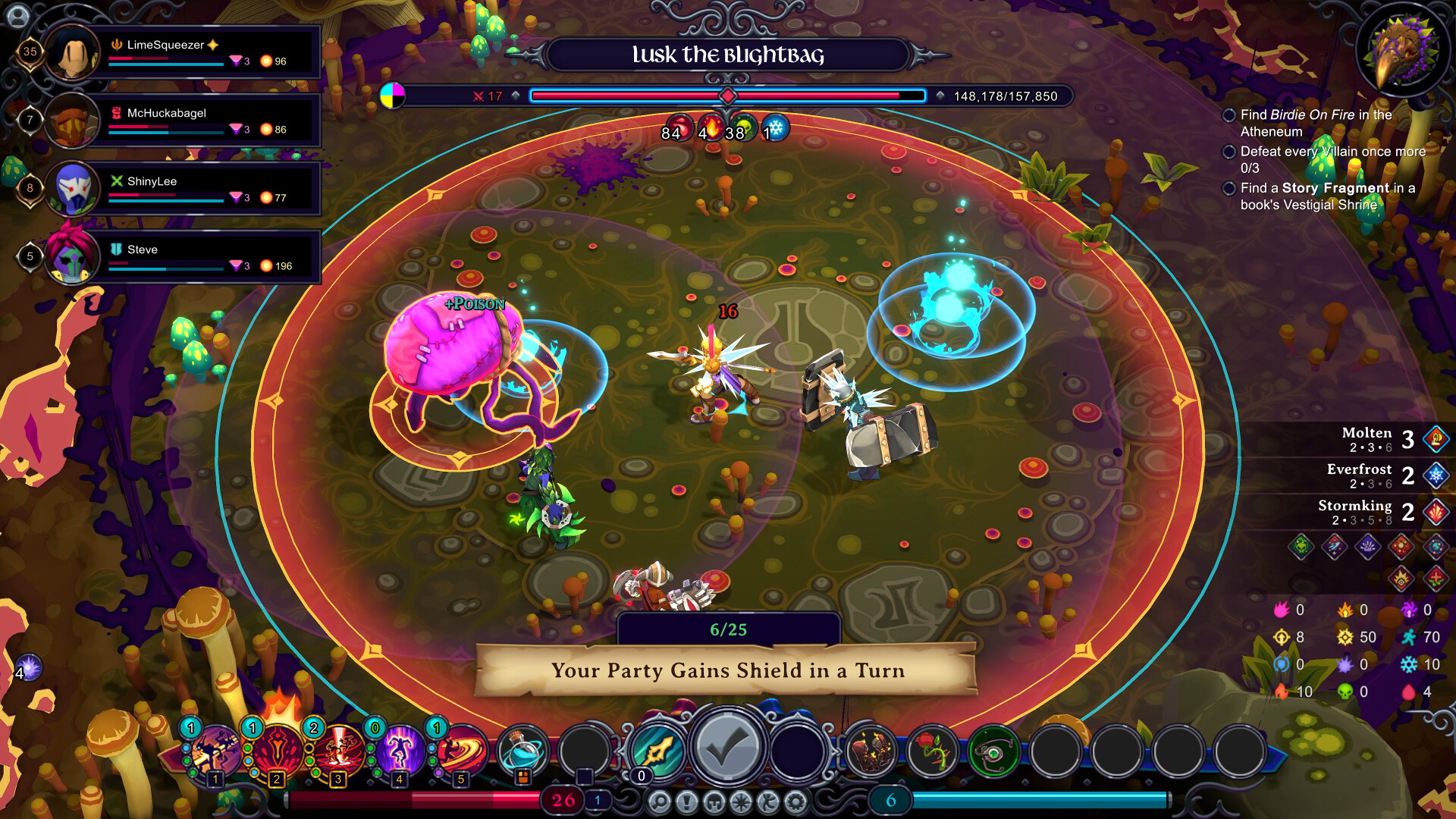 Inkbound Game Action Scene - HD Desktop Wallpaper