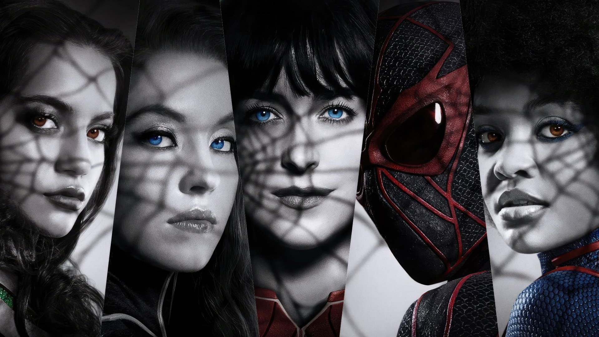 Download Movie Madame Web Dakota Johnson Sydney Sweeney Isabela Merced 4k Ultra HD Wallpaper