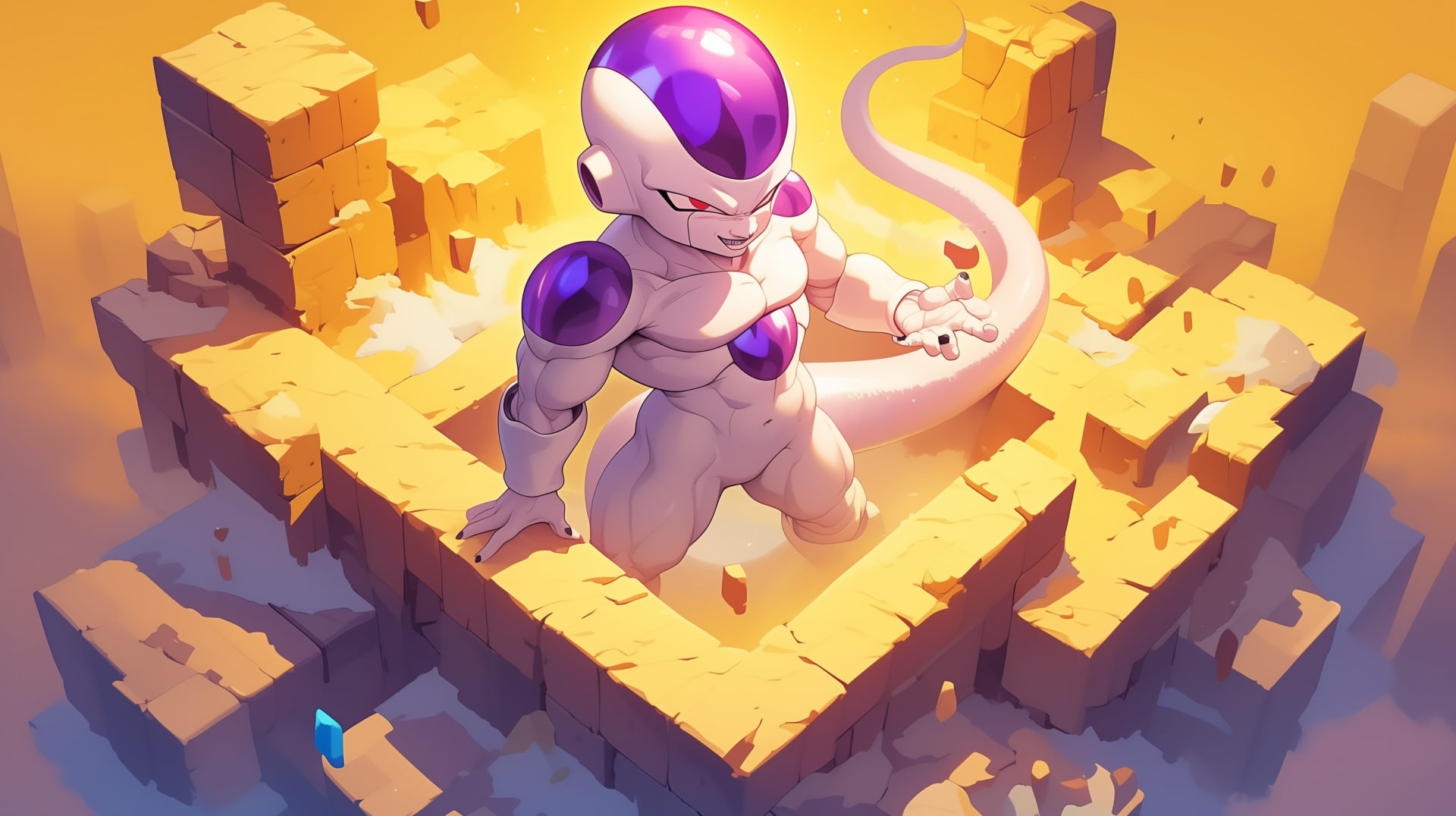 Frieza Power Stance - Dragon Ball HD Wallpaper by robokoboto