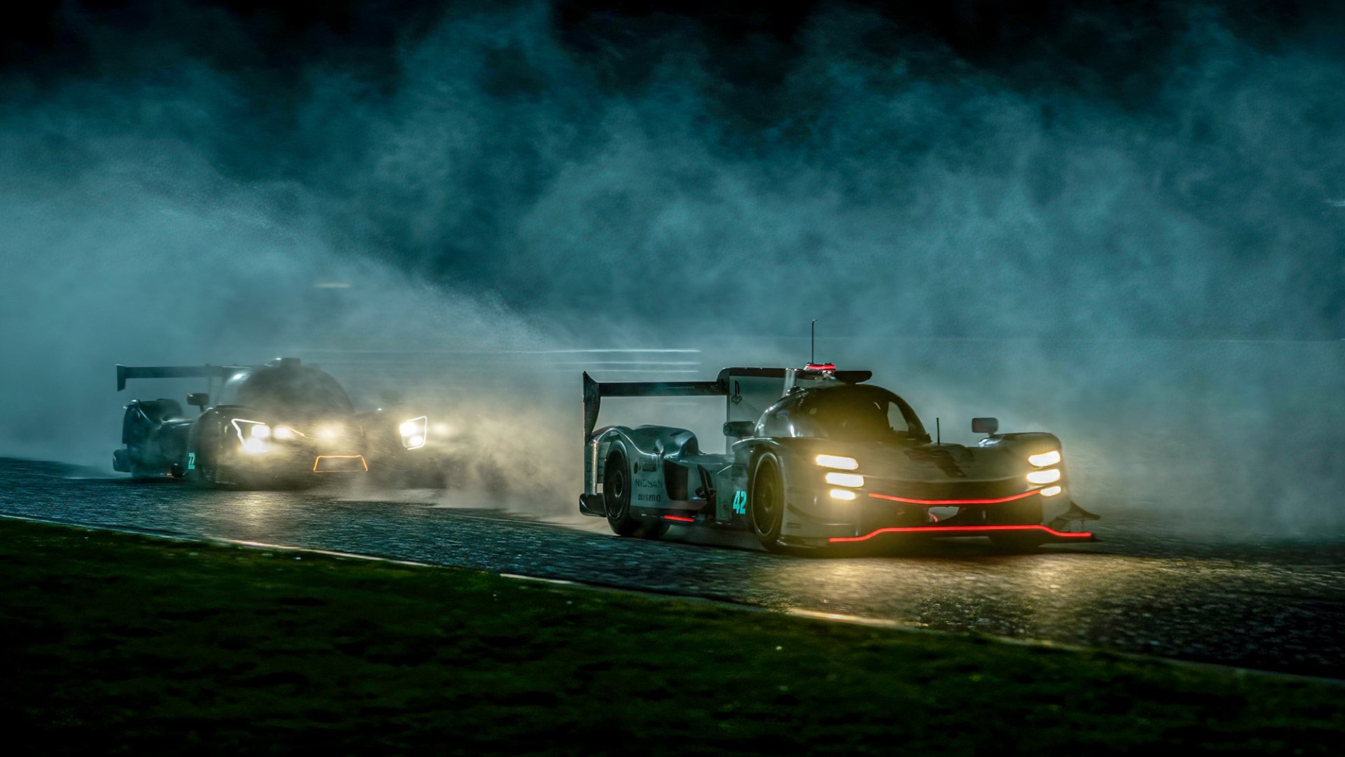 Download Movie Racing Gran Turismo Night Smoke HD Wallpaper