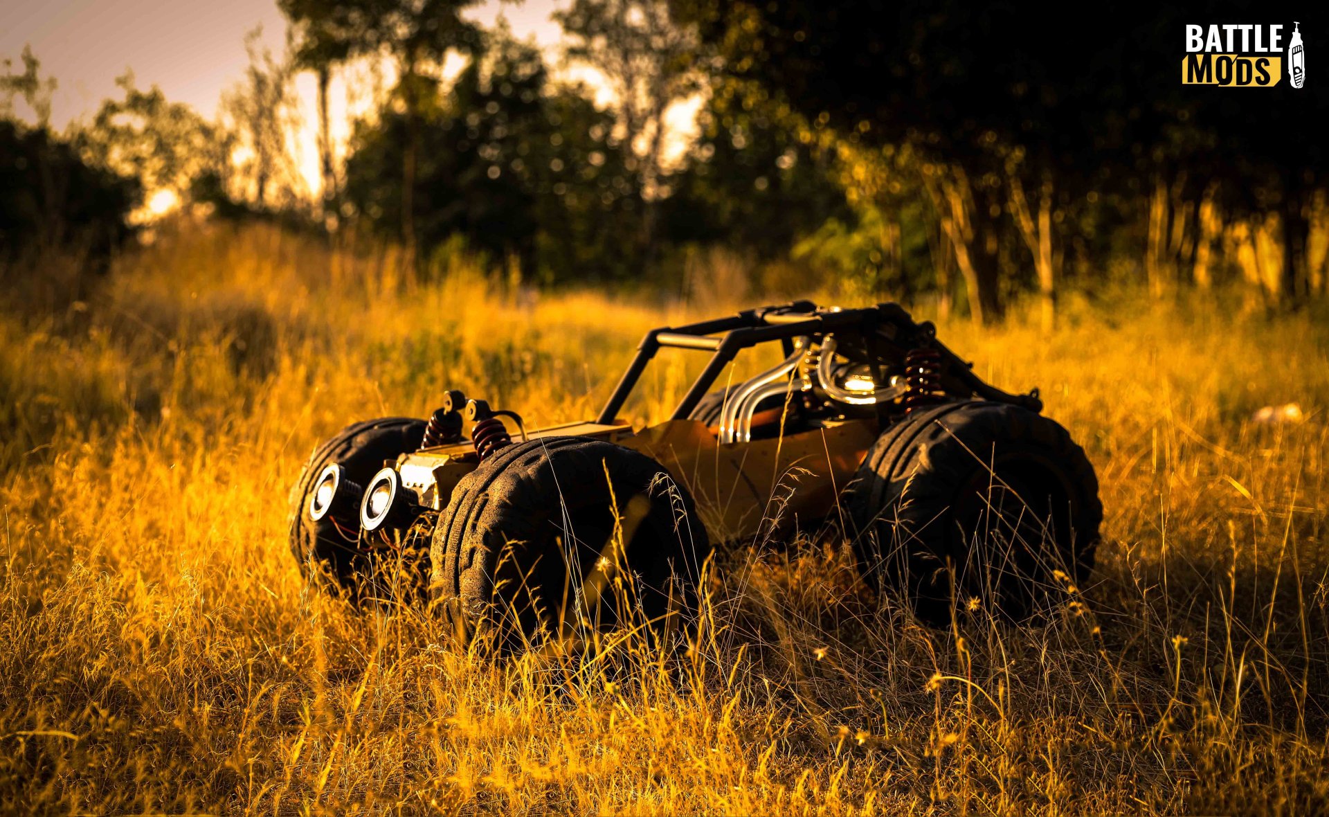 PUBG Game HD Desktop Wallpaper - Buggy in the Wild | 5872x3609 ...
