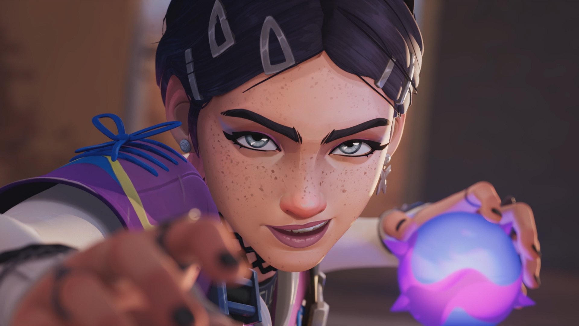 Clove's Power Unleashed – Stunning Valorant HD Wallpaper