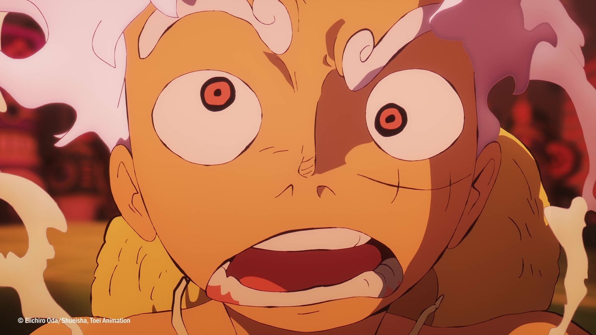 One Piece Monkey D. Luffy Gear 5 HD Wallpaper