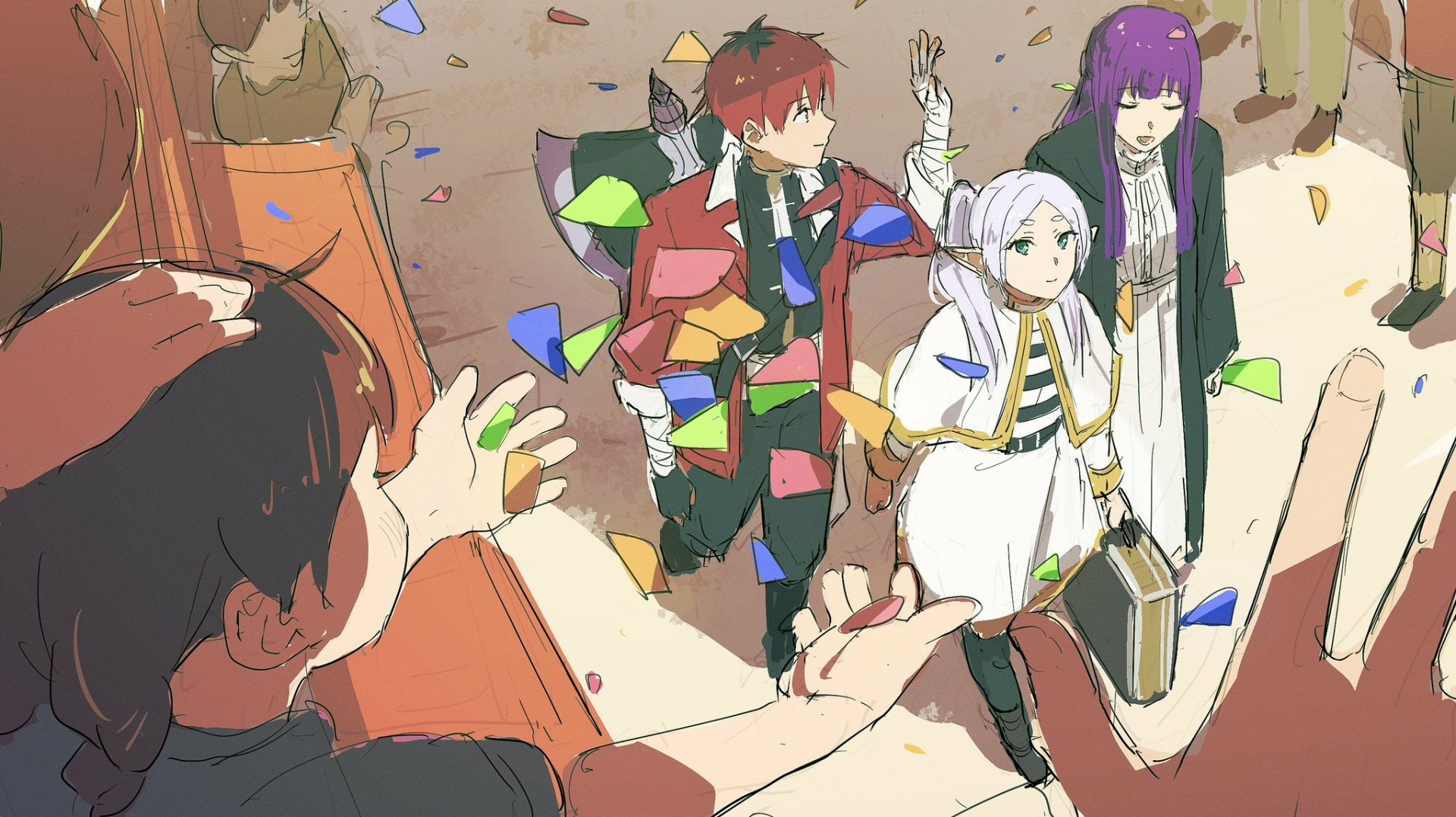 Frieren & Friends: Stark and Fern HD Anime Wallpaper – Beyond Journey’s ...