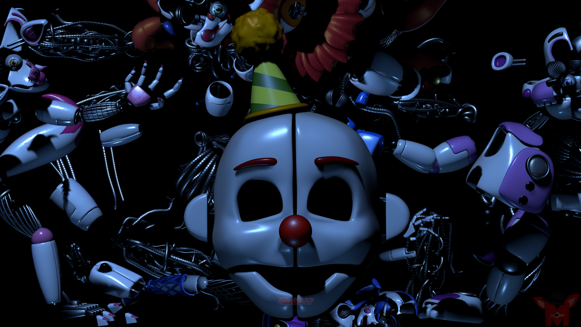8K Ultra HD Sister Location: Eerie Five Nights at Freddy's Wallpaper by ...