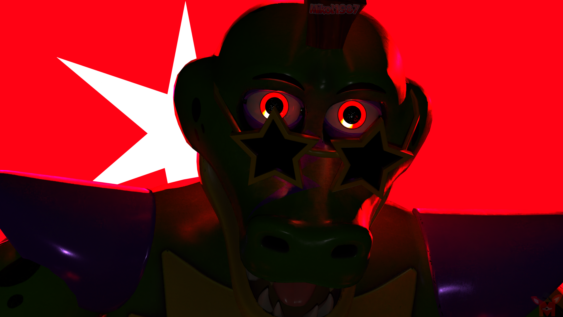 5 Nights at Freddy's: Security Breach – 4K Ultra HD Horror Wallpaper by ...