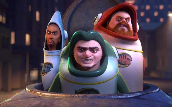 Megamind Movie HD Wallpaper – Heroic Blue Mastermind