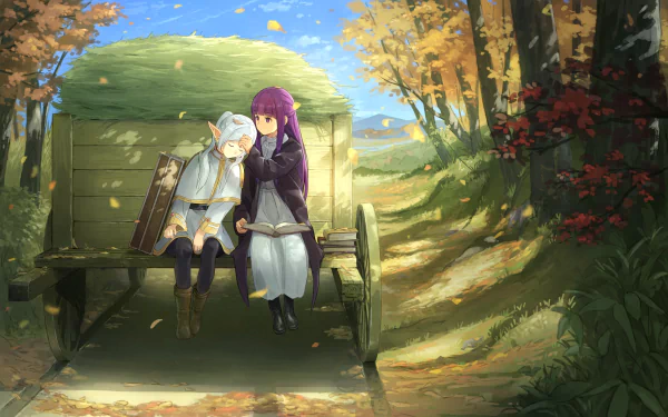 Frieren: Beyond Journey's End - Stunning 4K Ultra HD Wallpaper by megu米