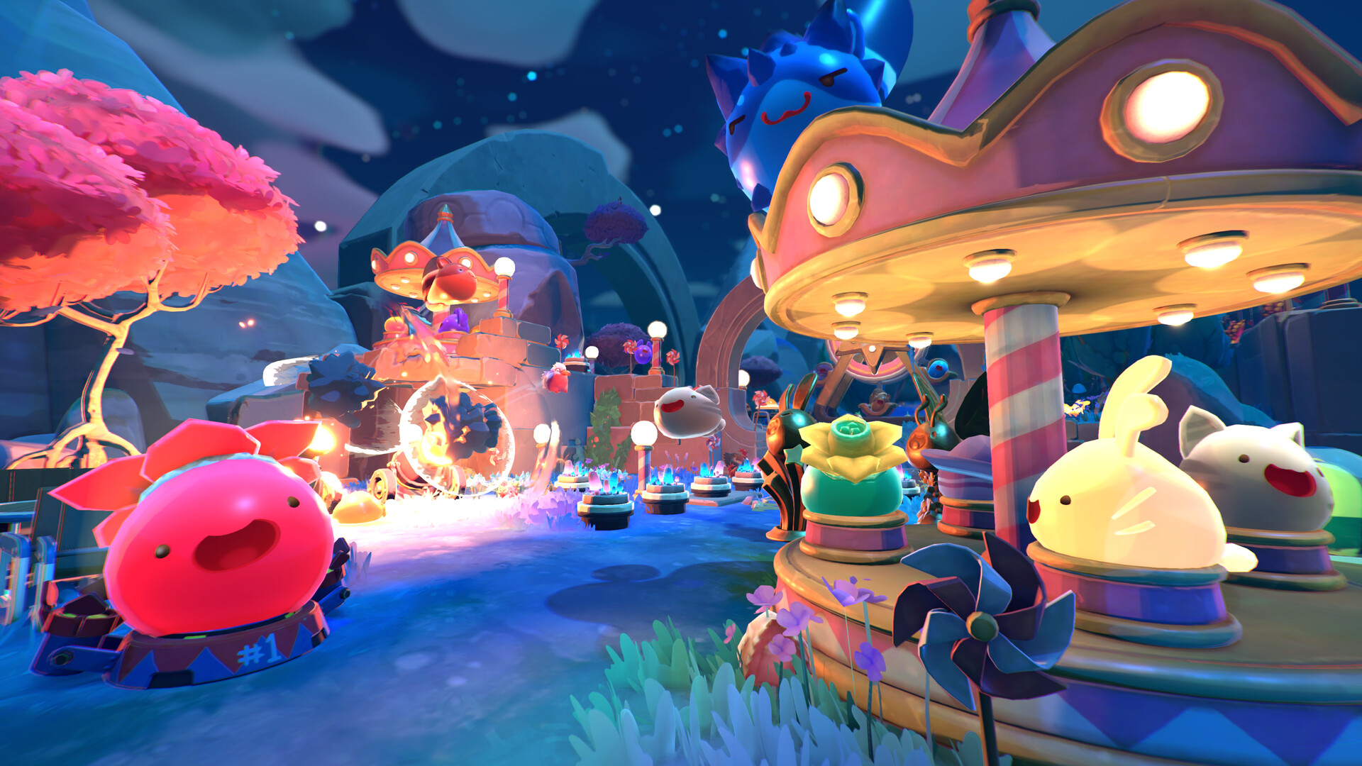 Slime Rancher 2: Enchanting Night HD Wallpaper