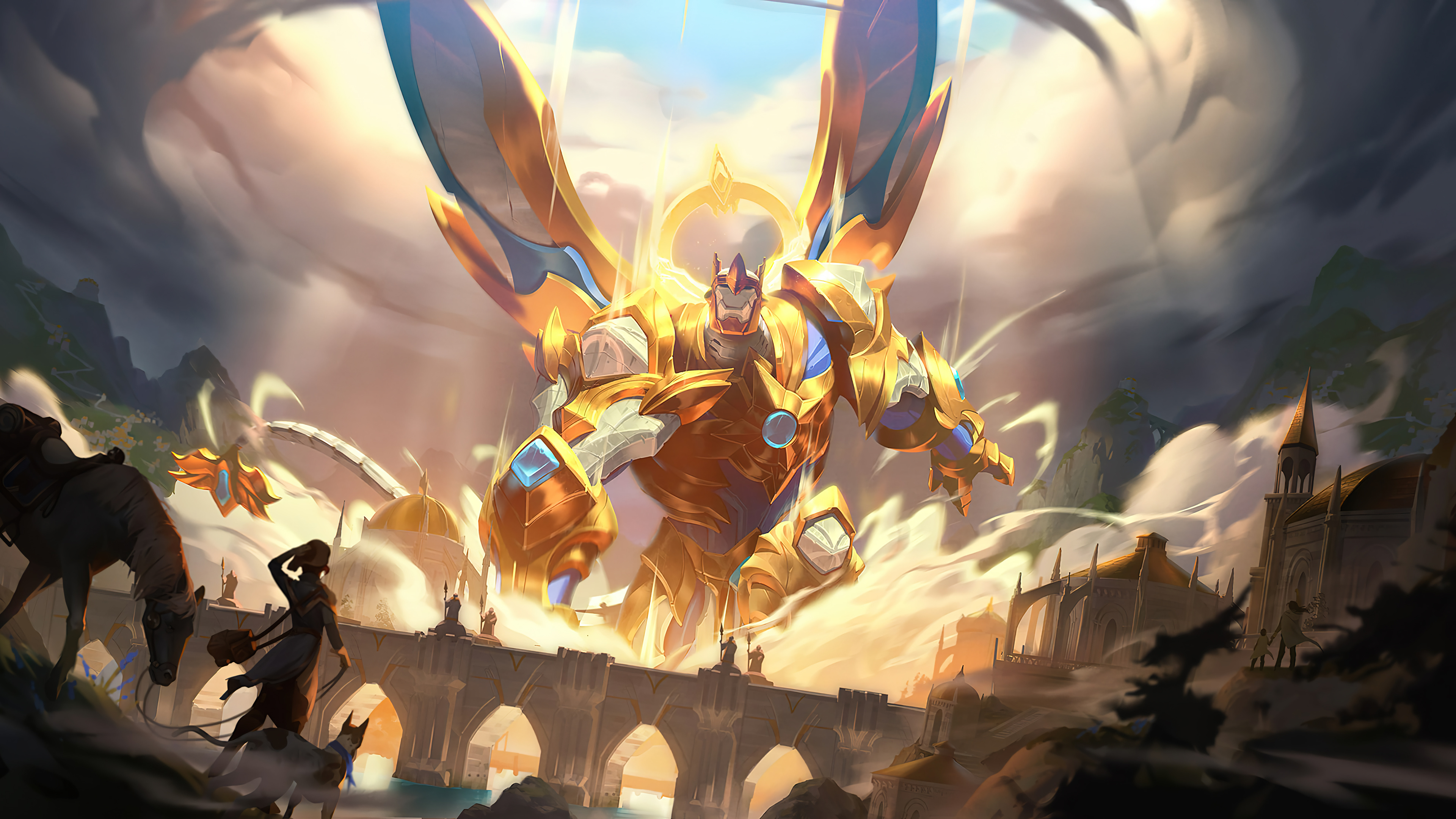 League of Legends Galio 4K Ultra HD Wallpaper