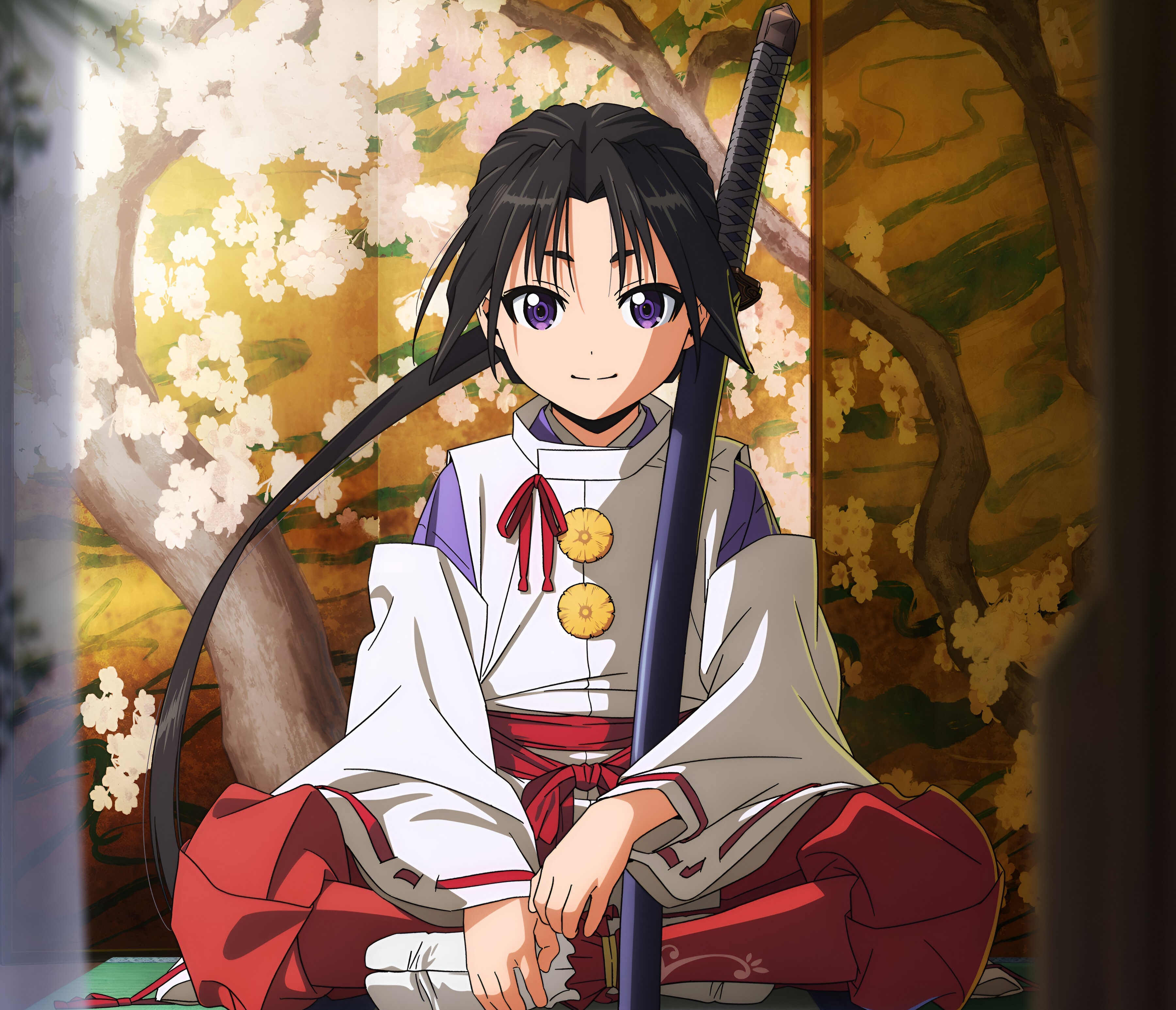 Tokiyuki Houjou: The Elusive Samurai in Stunning HD Anime Wallpaper