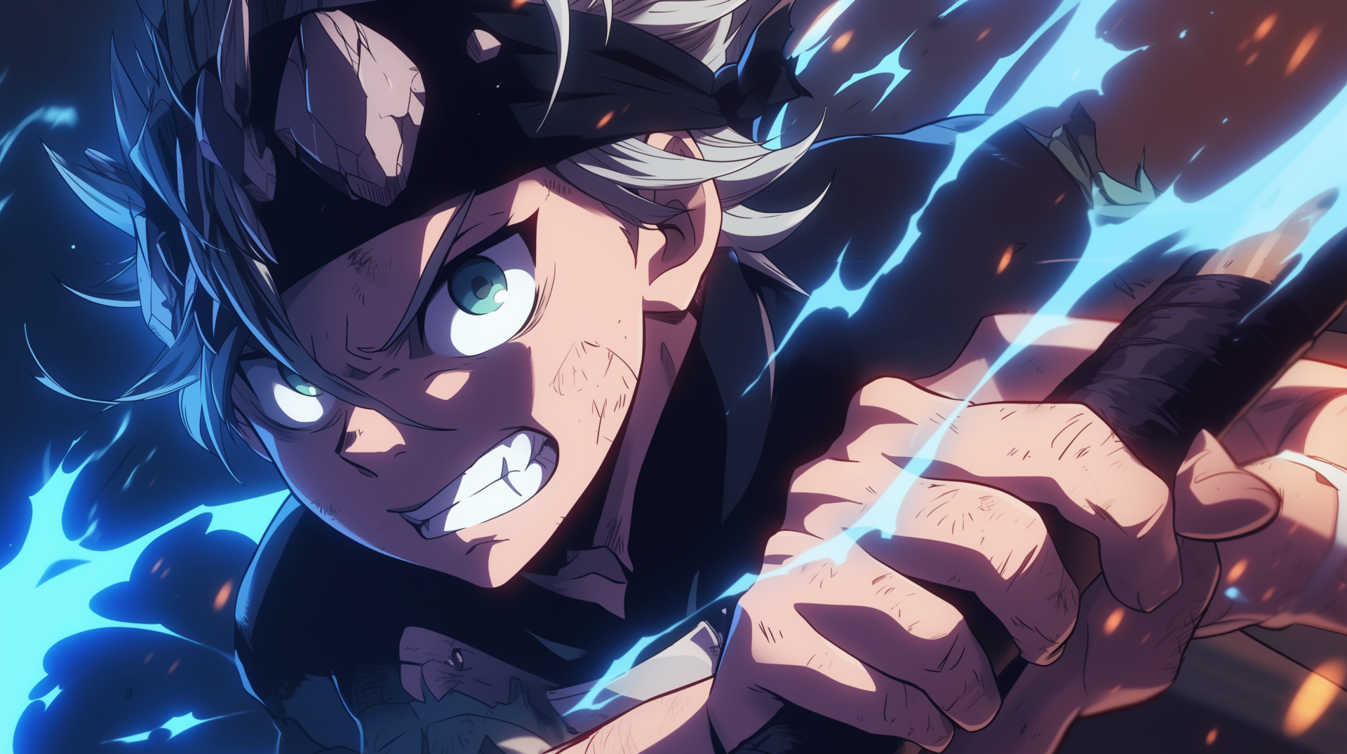 Asta Unleashed: Black Clover HD Wallpaper by patrika