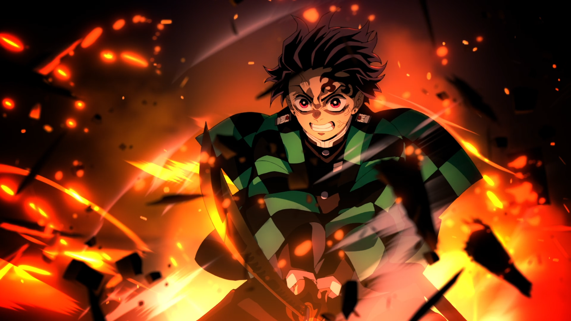 Download Demon Slayer: Kimetsu No Yaiba Tanjiro Kamado Anime HD Wallpaper