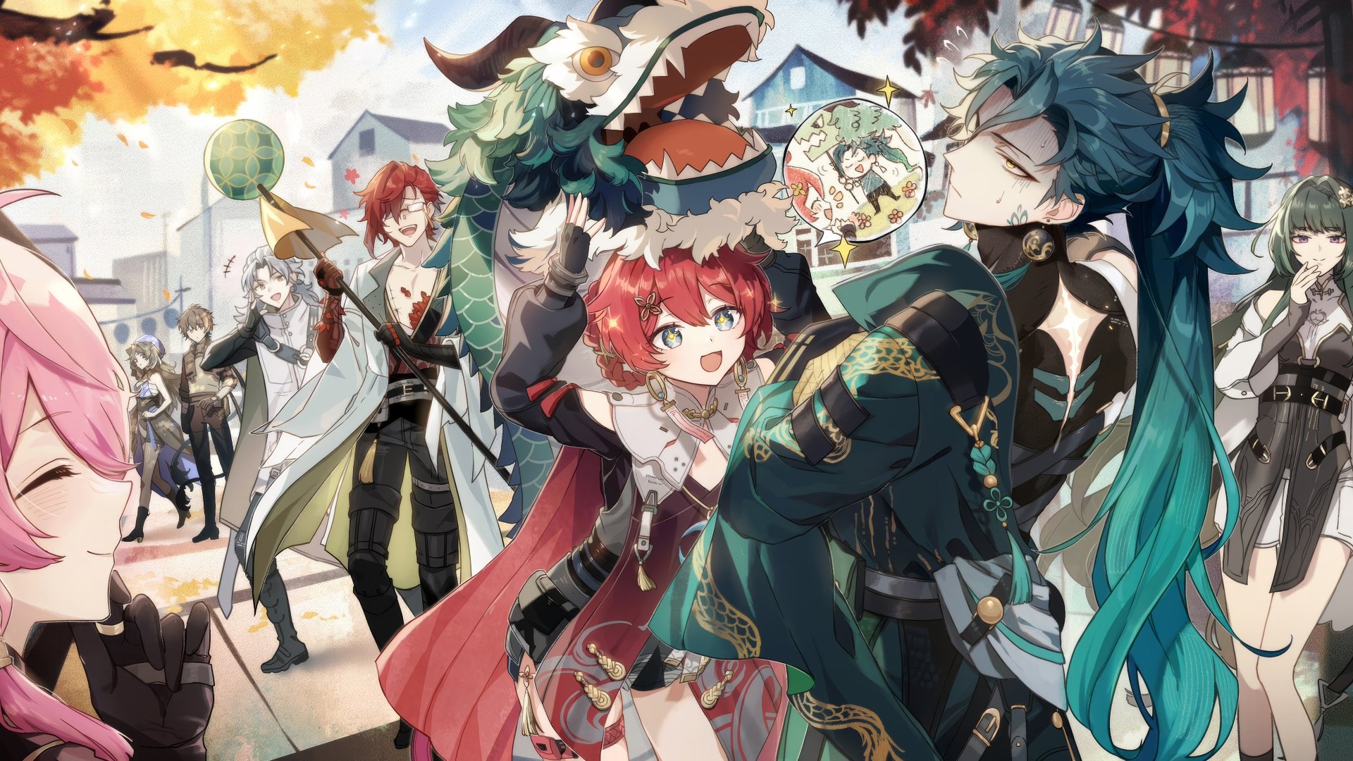 Wuthering Waves Characters 4K Ultra HD Wallpaper by Kackaorz