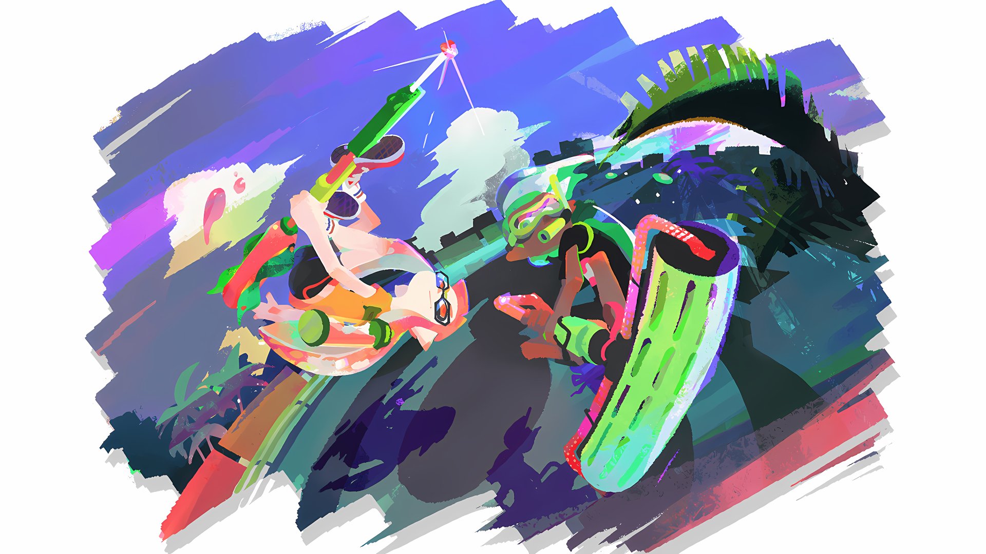 Download Splatoon 4k Ultra HD Wallpaper