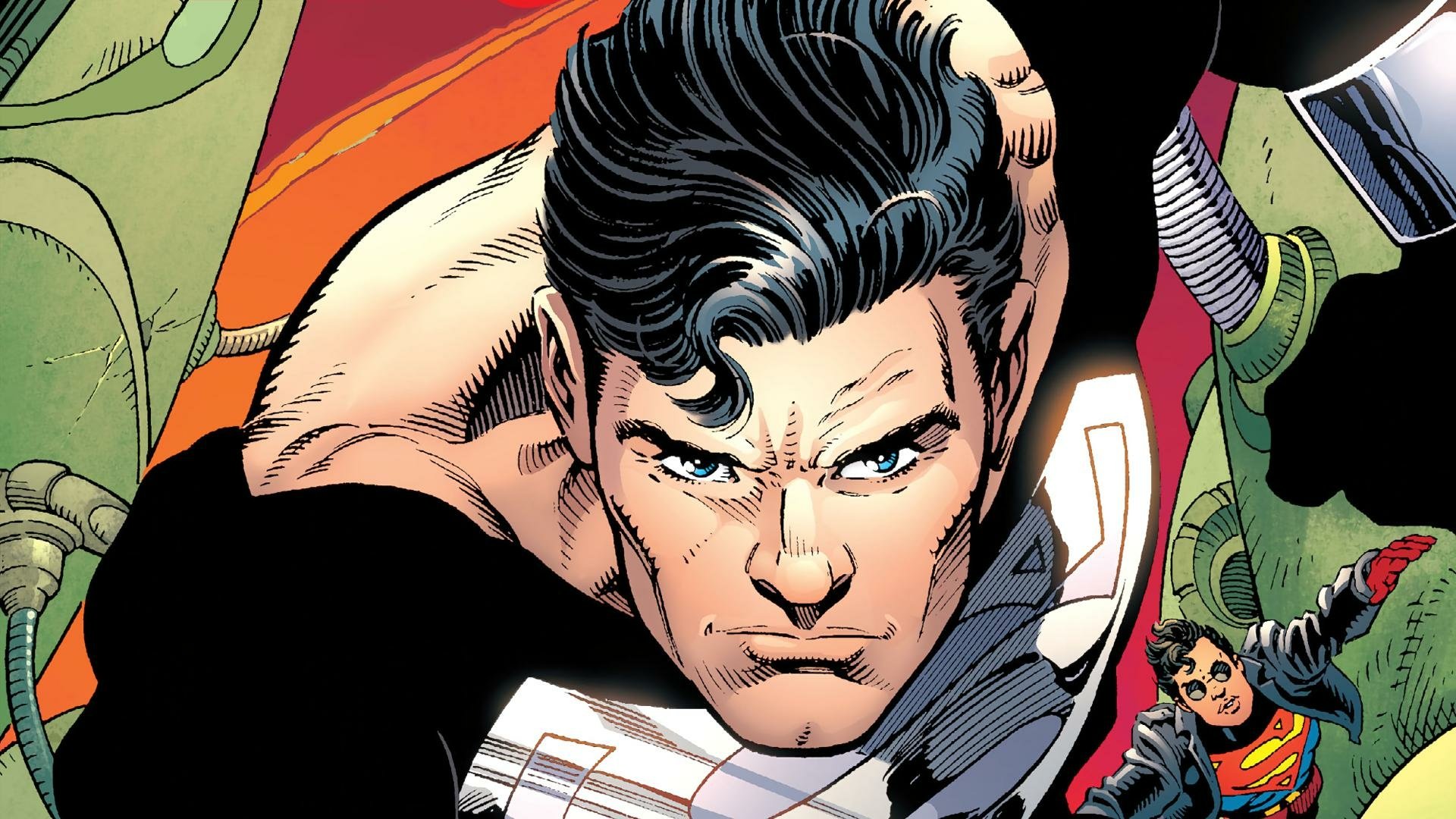 Superman HD Wallpaper by Dan Jurguens | Iconic DC Comics Hero Artwork