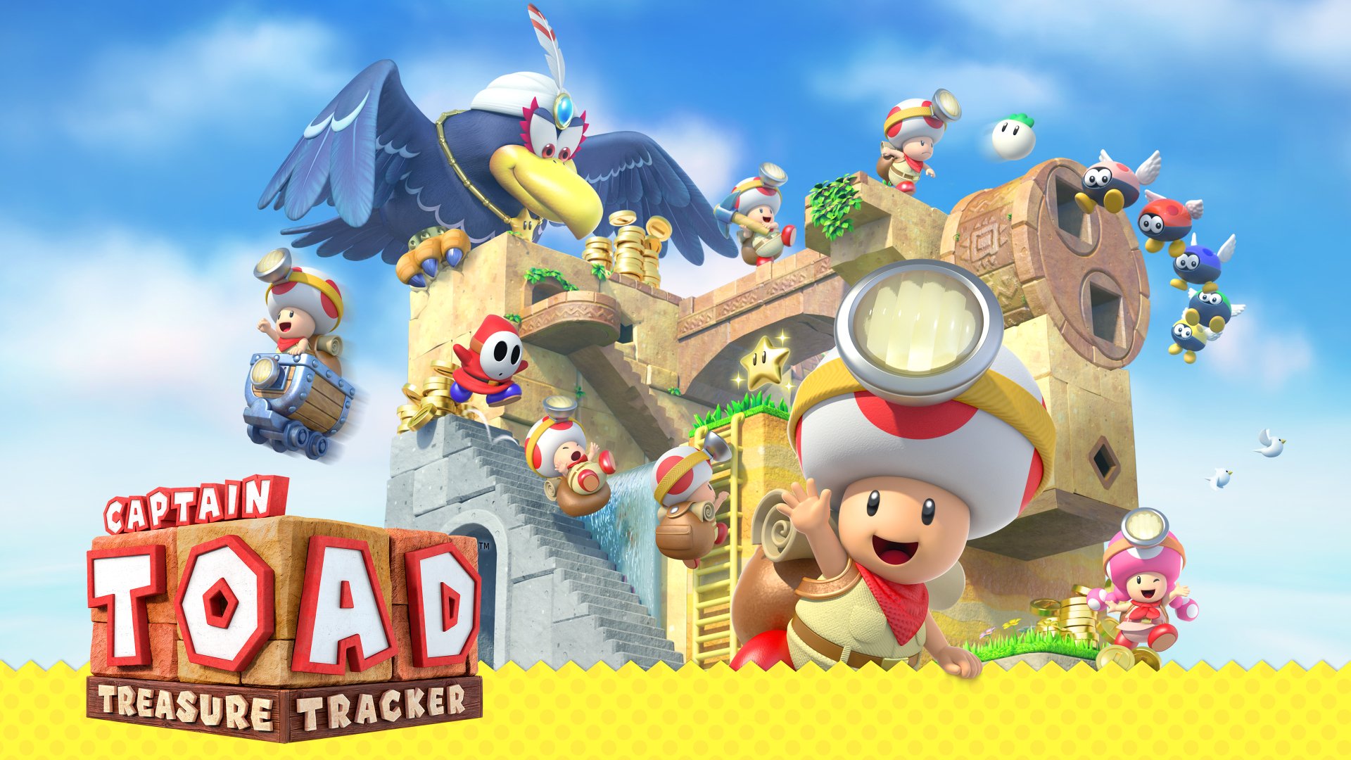 Download Captain Toad: Treasure Tracker 4k Ultra HD Wallpaper