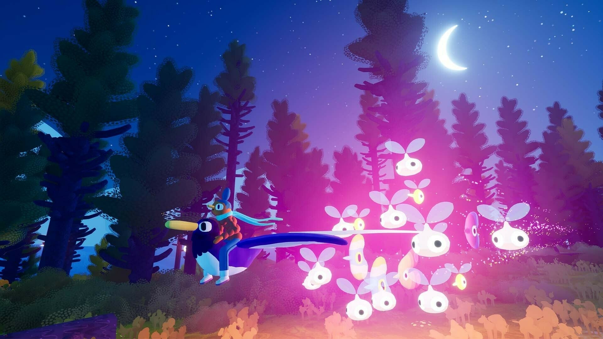 Flock Adventure: HD Video Game Wallpaper