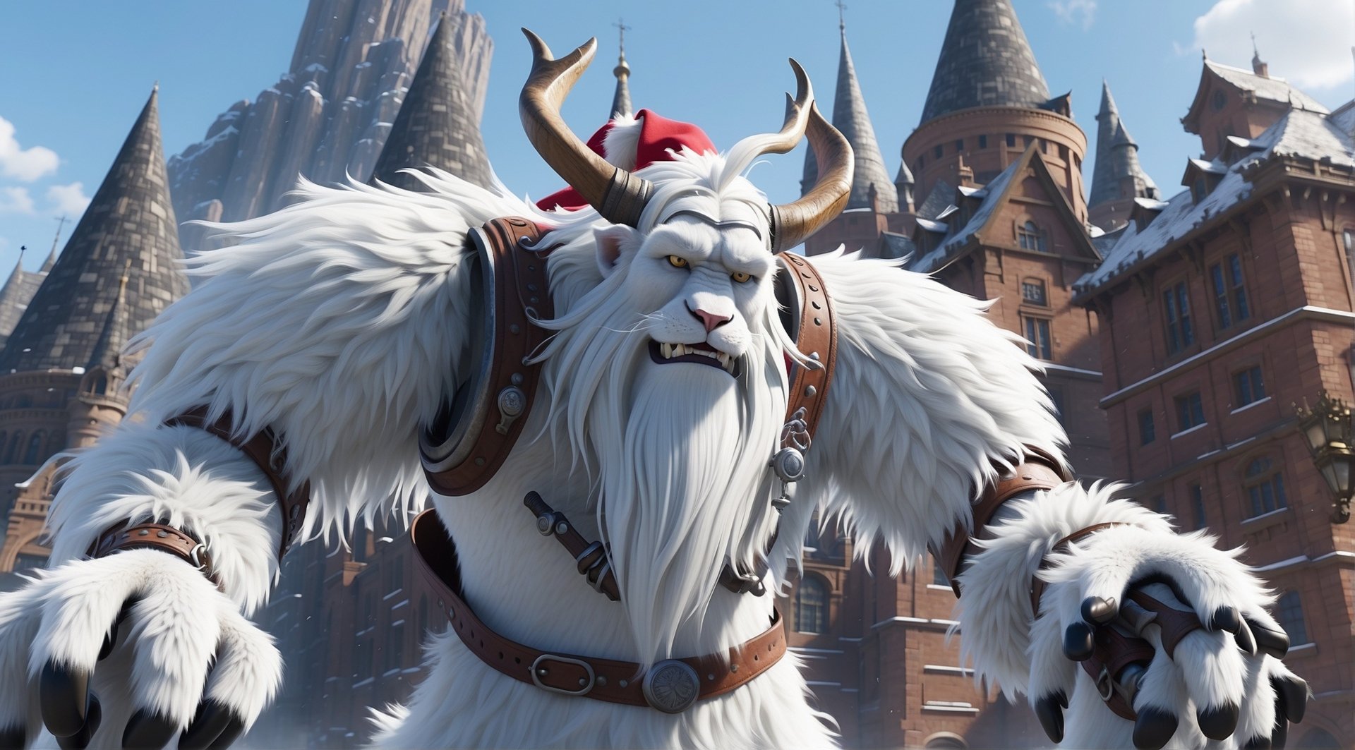 Yeti Warrior by INFER