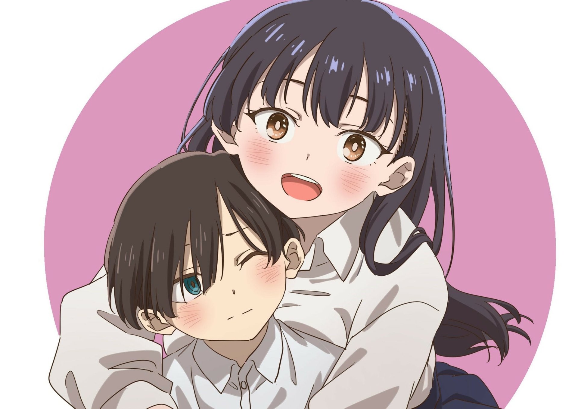 HD Anime Wallpaper: Ichikawa & Anna from The Dangers in My Heart by ...