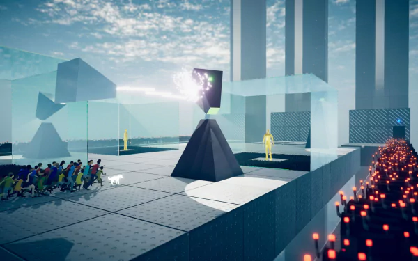 Humanity 2024 Video Game HD Wallpaper