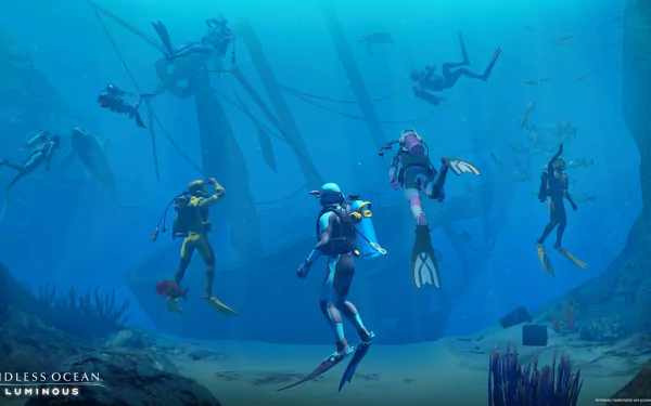 Download Endless Ocean HD Wallpaper