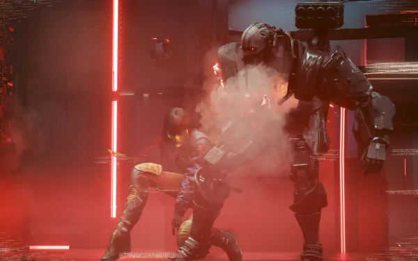 Cyberpunk 2077 Adam Smasher Fight by Beige_Projection