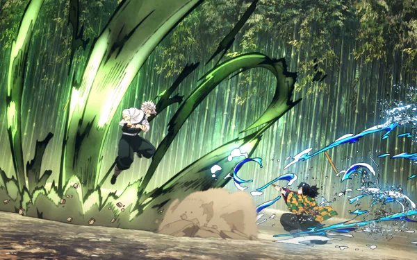 Demon Slayer 4K Ultra HD: Obanai Iguro & Sanemi Shinazugawa Spotlight