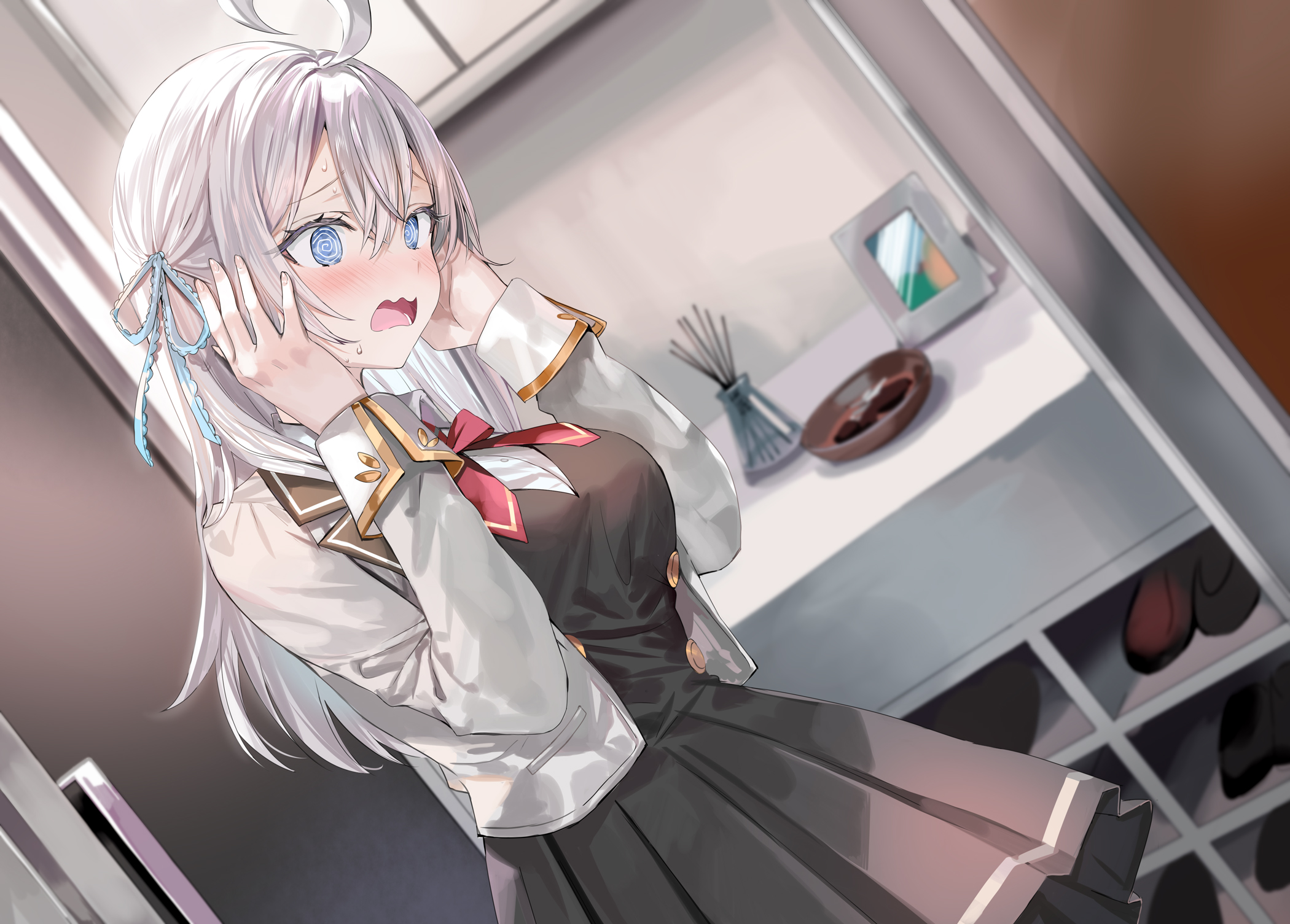 Alya’s Secret: Anime Girl Alisa Mikhailovna Kujou HD Wallpaper by モモコ