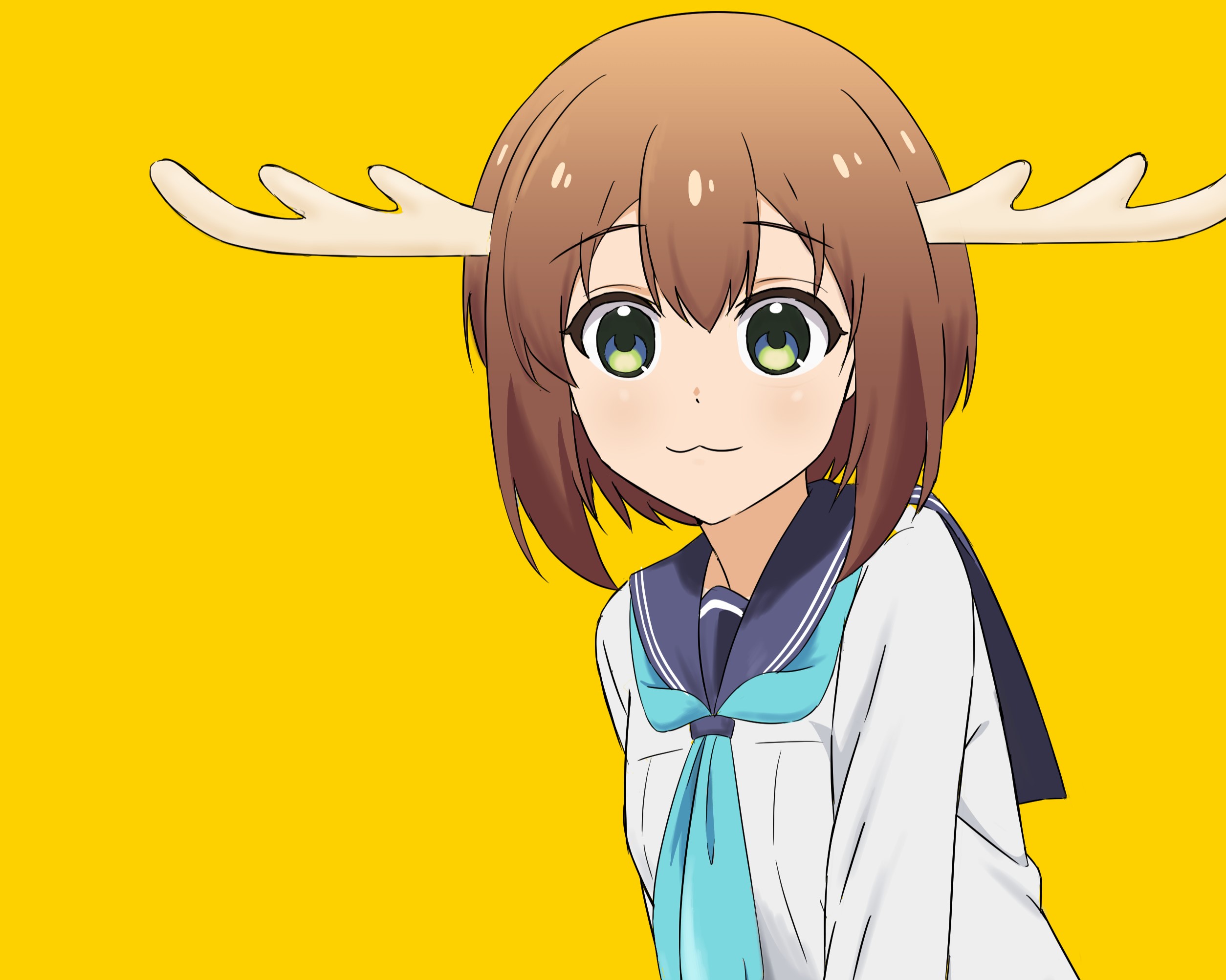 Download Anime My Deer Friend Nokotan Noko Shikanoko HD Wallpaper