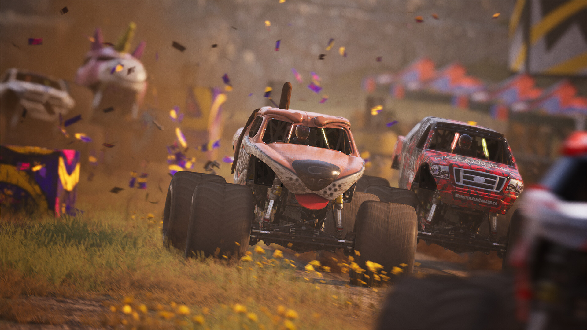 Monster Jam Showdown HD Wallpaper