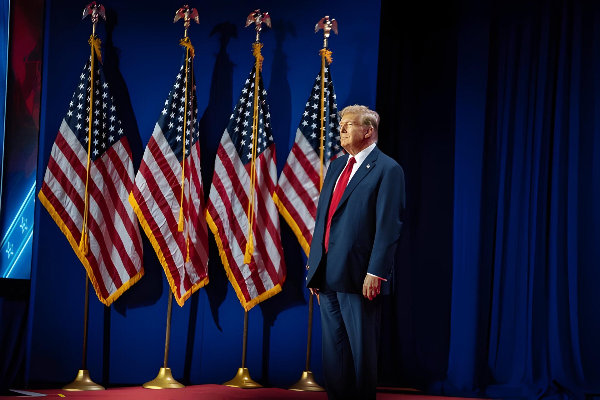 Donald Trump MAGA Patriot HD Wallpaper - Bold Leadership & American Pride