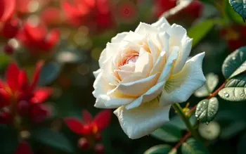 White Roses Wallpaper 4k