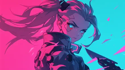 cyberpunk-nun-halo-anime-sci-fi Desktop Wallpapers, Phone Wallpaper ...