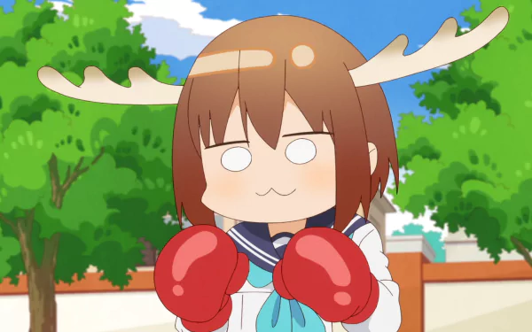 4K Anime Wallpaper - My Deer Friend Nokotan