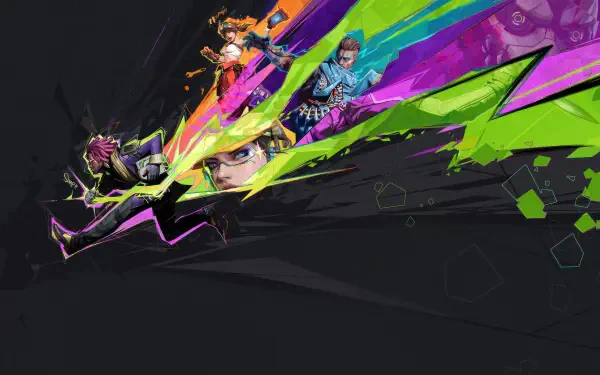 FragPunk HD Wallpaper: Dynamic Action Awaits!