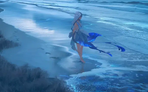 Shorekeeper HD Wallpaper - Wuthering Waves Adventure