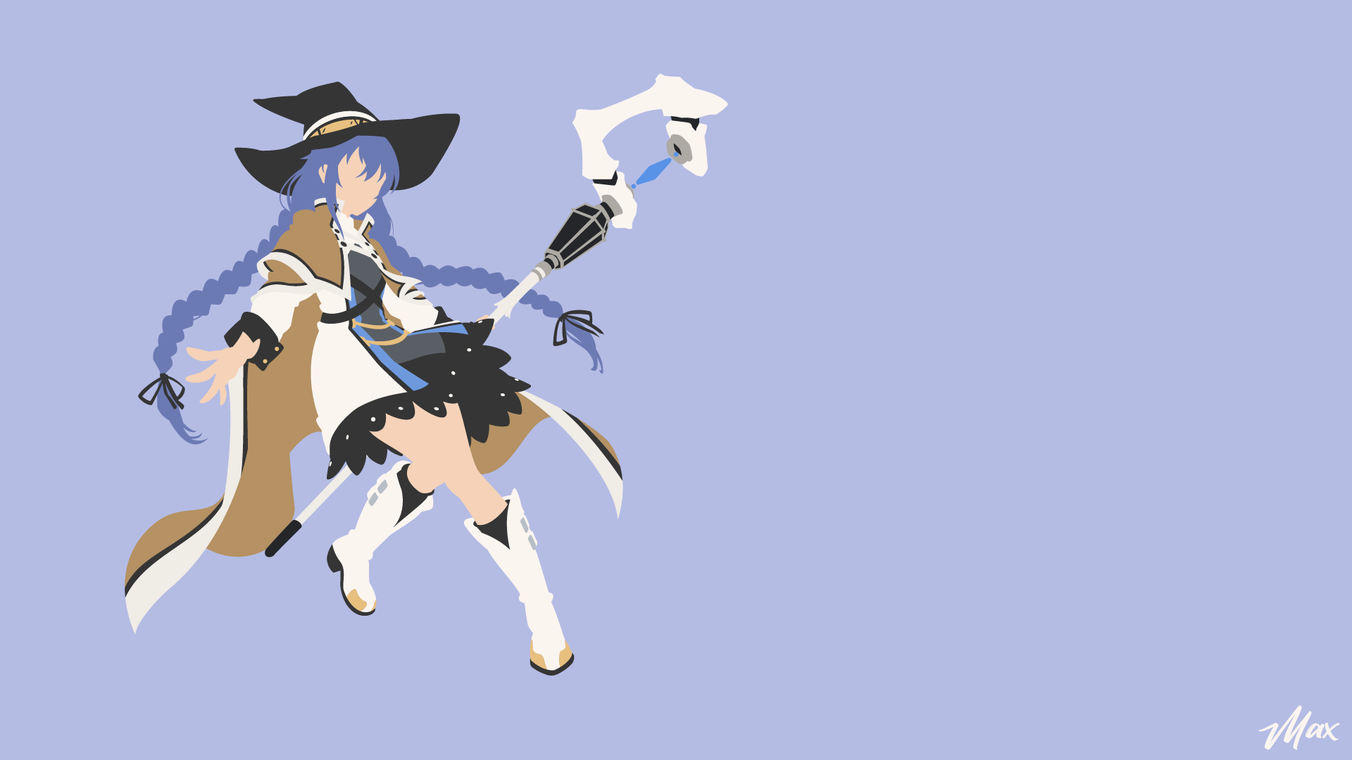 Roxy Migurdia HD Wallpaper – Mushoku Tensei Anime Magic by Max028