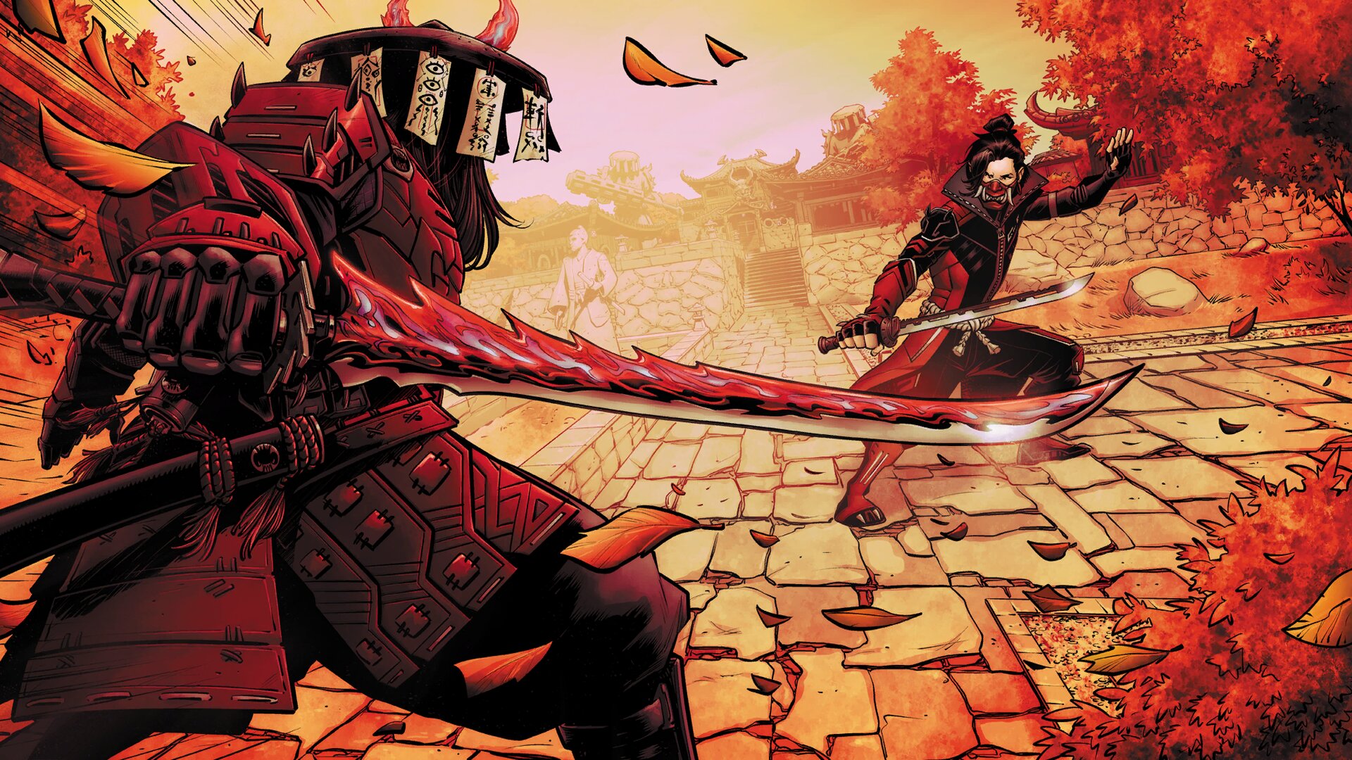 Download Video Game Fortnite Samurai HD Wallpaper