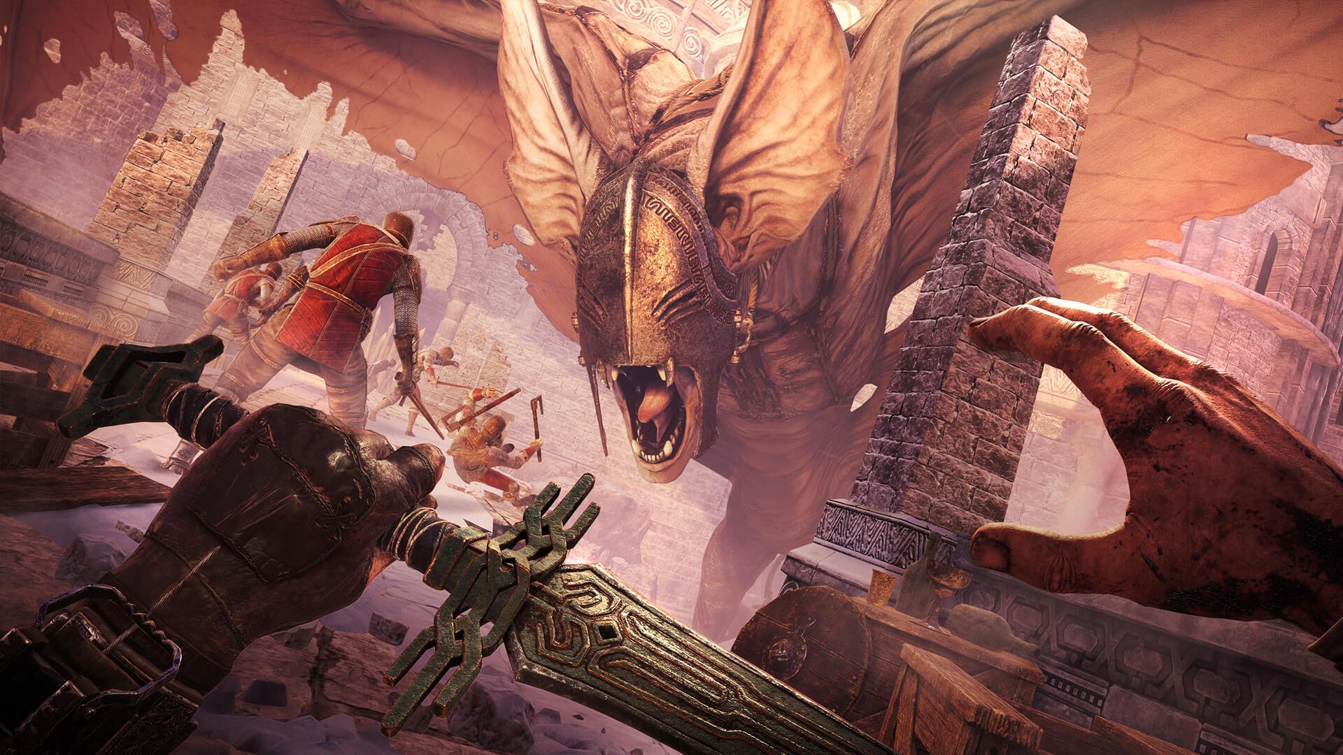 Epic Battles in Skydance's BEHEMOTH - HD Wallpaper