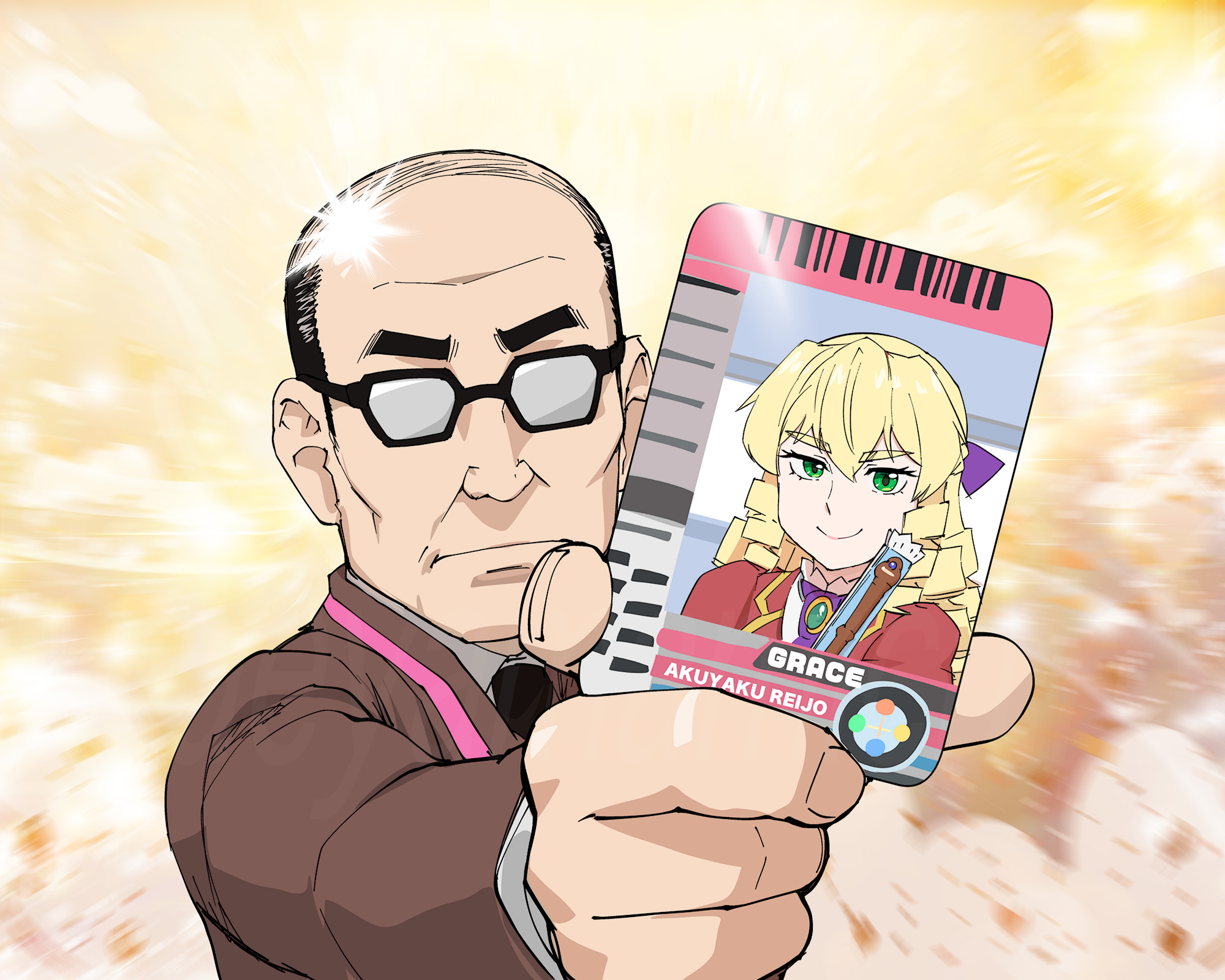 Cailín Anime Le Gruaig Dorcha Blonde Cailín Álainn Blonde 4K