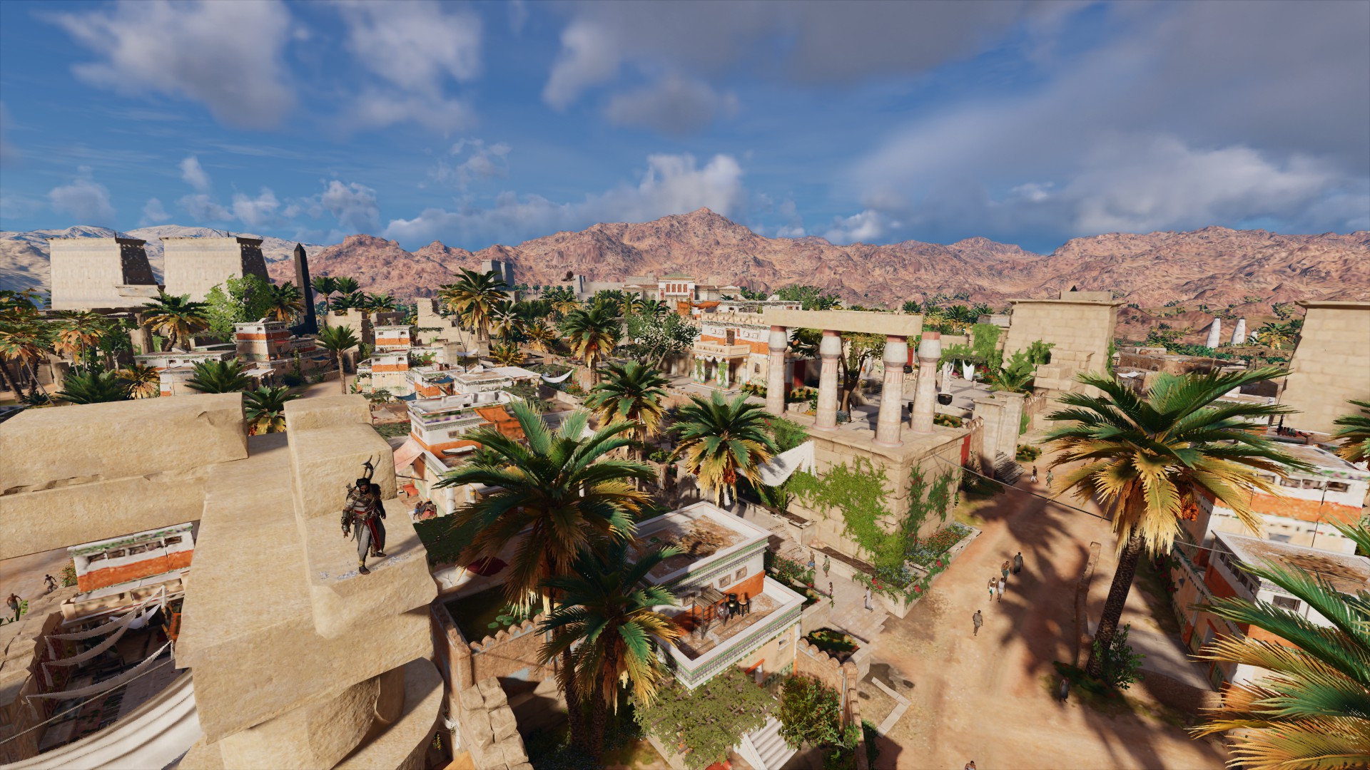 Assassin's Creed Origins HD Wallpaper: Captivating Egyptian Landscape